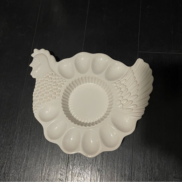 Dining | Ceramic Chicken Egg Platter | Poshmark